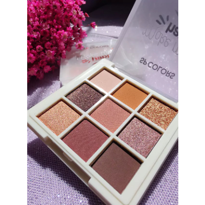 Paleta De Sombras - 9 Cores - Sp Colors | Shopee Brasil