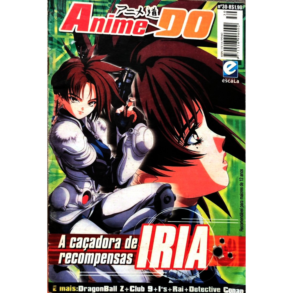 Revista Anime Do 30 Iria Club 9 Detective Conan Rai | Shopee Brasil