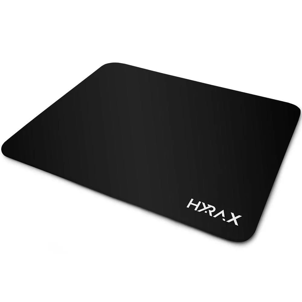 Mousepad Gamer Hyrax Speed, 450x450x5mm, Borda Costurada, Preto ...