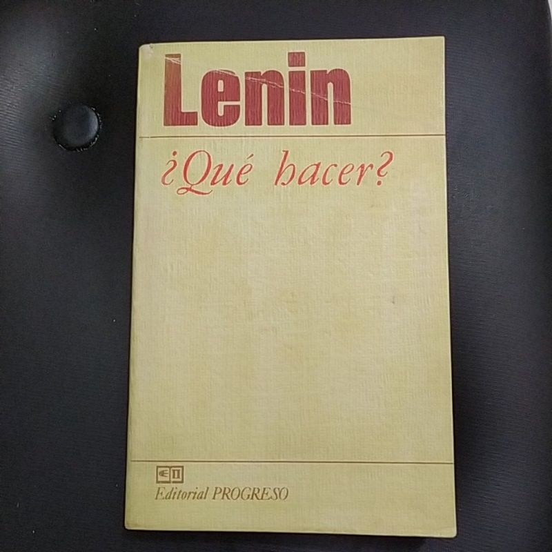 Livro Qué Hacer? Lenin | Shopee Brasil