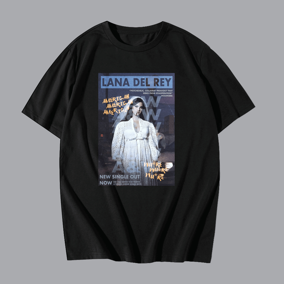 camiseta Lana Del Rey | Shopee Brasil