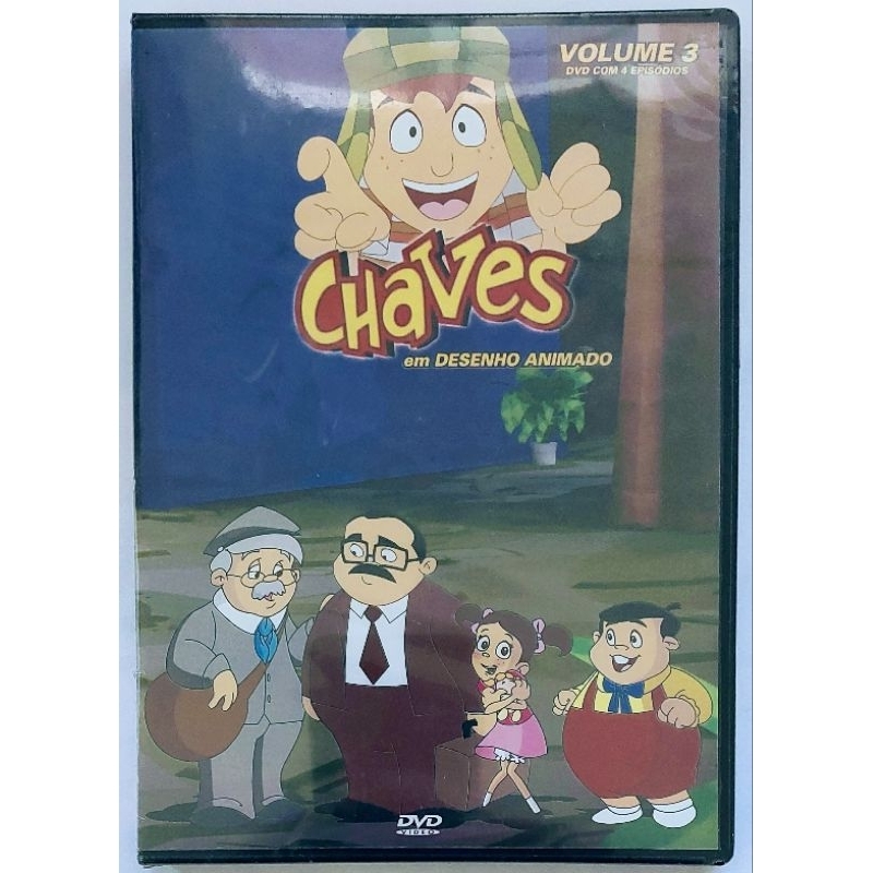 Dvd Chaves Volume 3 - Lacrado e Original. A Turma Do Chaves. | Shopee ...