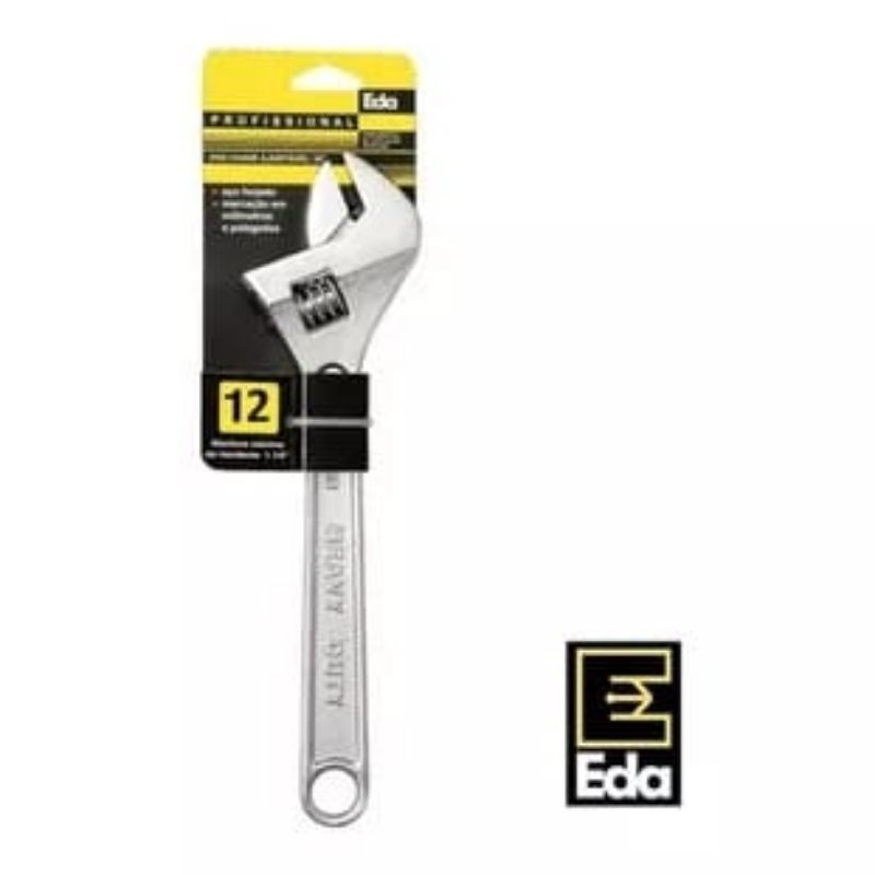 Chave de boca ajustável Inglesa Francesa 12 Polegadas | Shopee Brasil