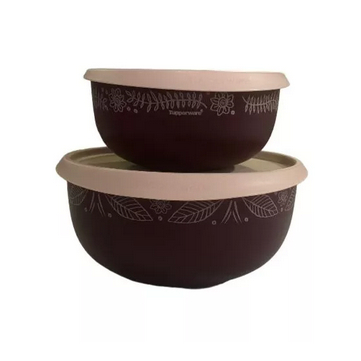 Kit Tupperware - Blossom Tigela Magica Rustic 2 Unidades (2,5 Litros e ...