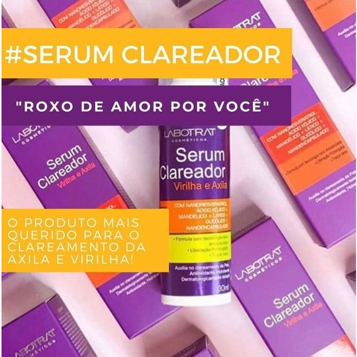 Serum Clareador Virilha e Axila Labotrat | Shopee Brasil