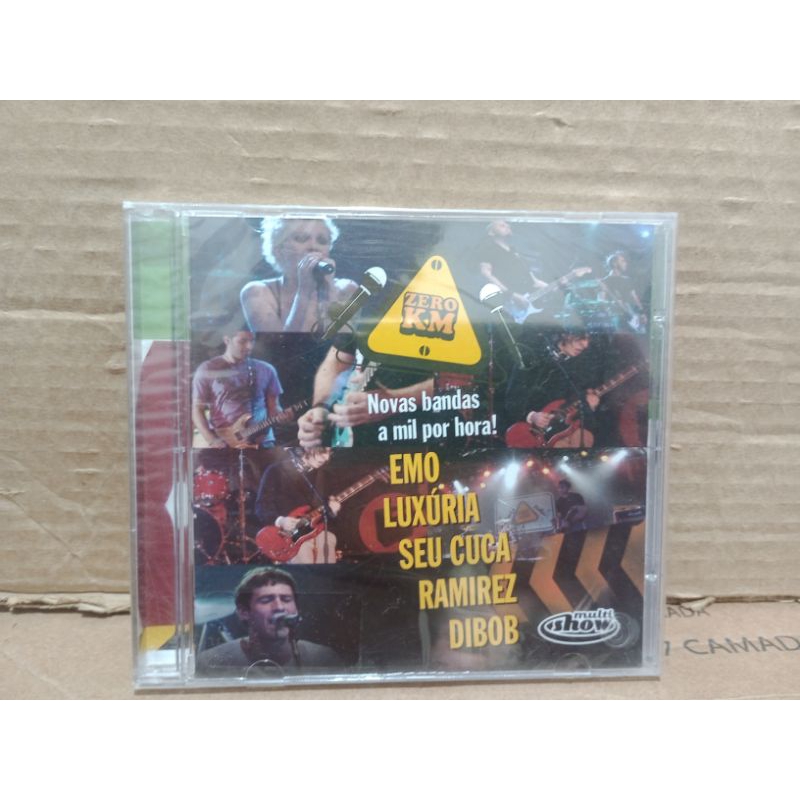 CD MULTISHOW ZERO KM- EMO/LUXÚRIA/RAMIREZ/SEU CUCA/DIBOB (ORIGINAL ...