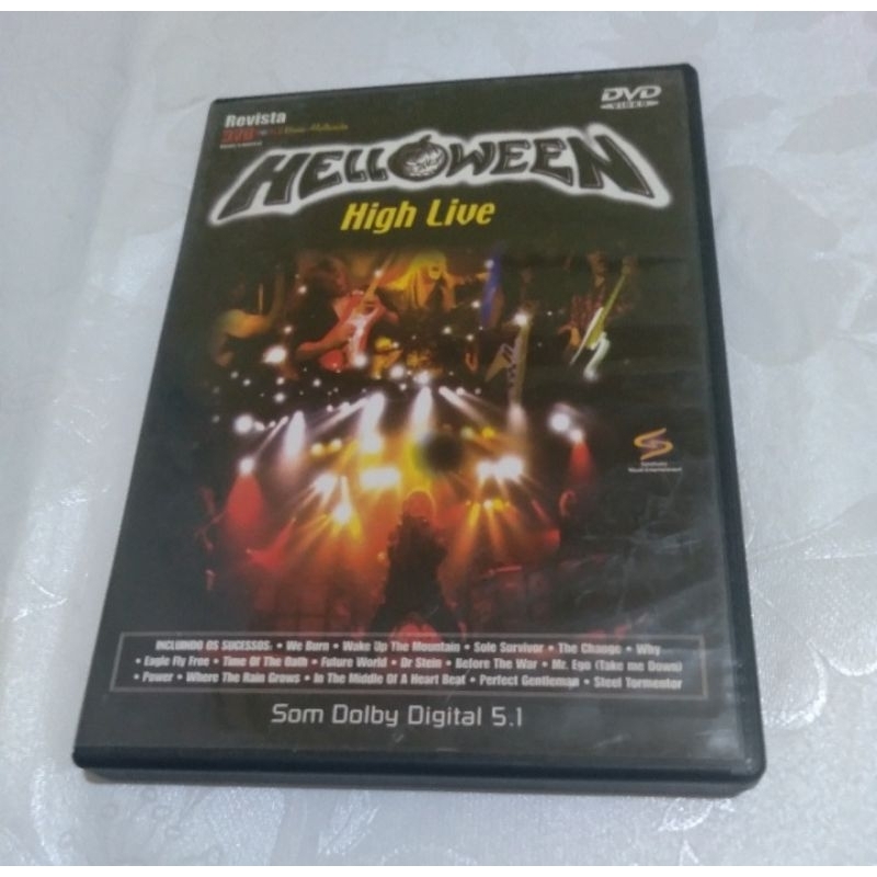 DVD HELLOWEEN - High Live | Shopee Brasil