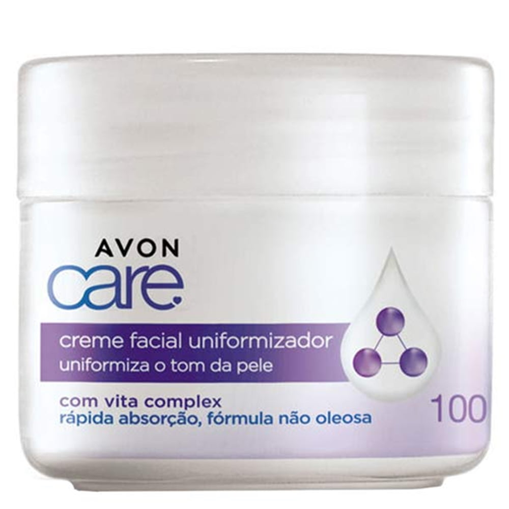 Creme Facial Avon Care Uniformizador - 100g | Shopee Brasil