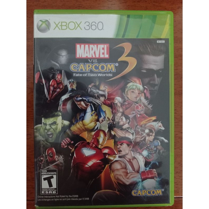 Marvel vs Capcom 3 Xbox 360 Original | Shopee Brasil