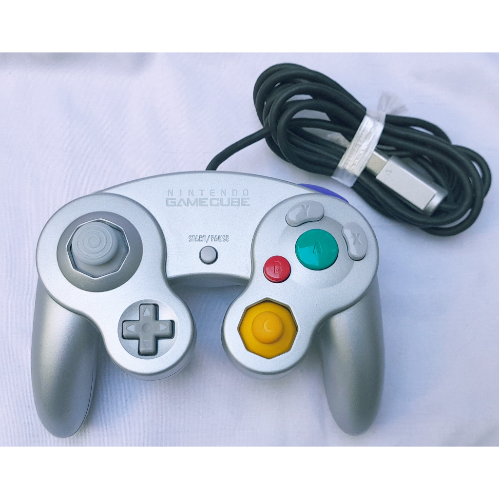 Controle Gamecube Prata - Original Nintendo | Shopee Brasil