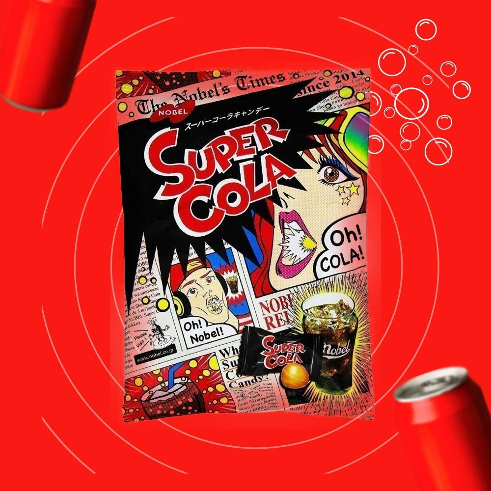 Bala Japonesa Super Cola Super Acida Importada Nobel 83g - Ayame ...