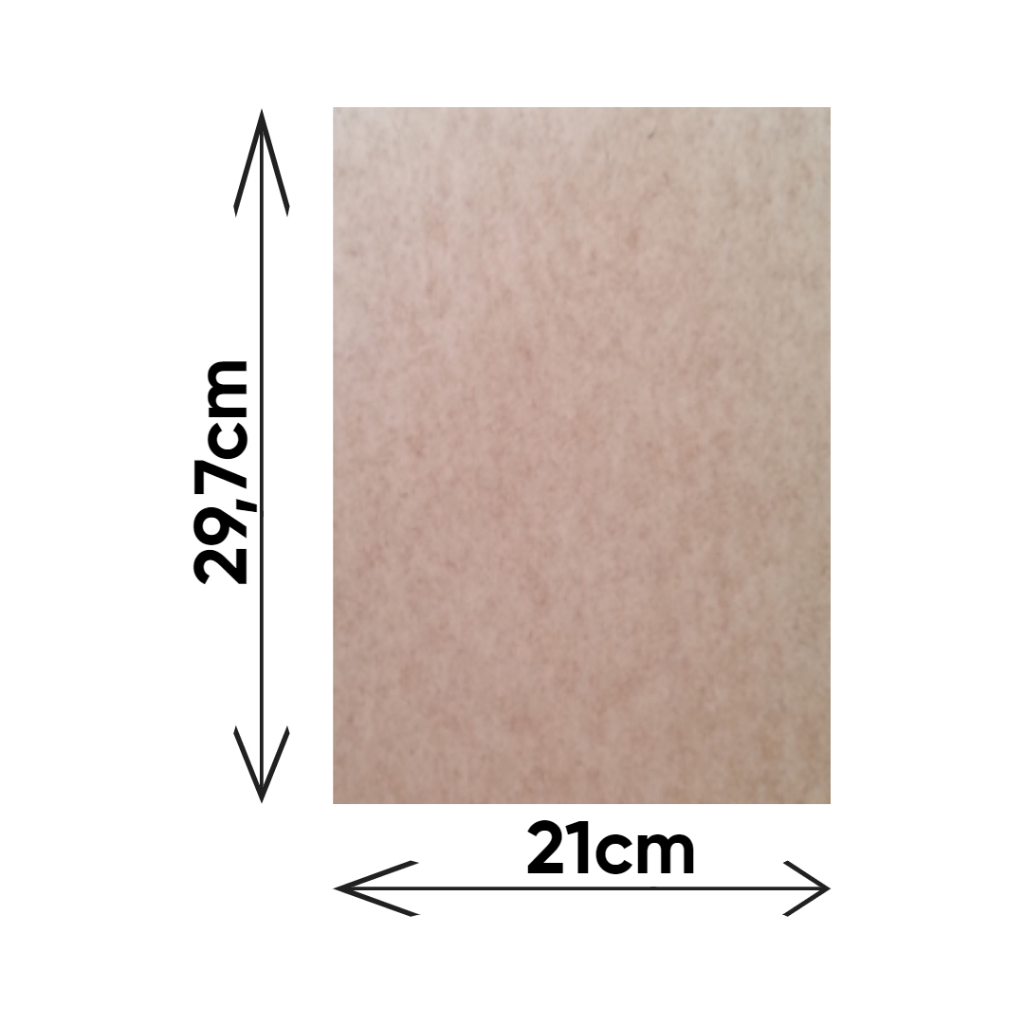 Chapa Mdf Cru 3mm Placa A4 21x29,7cm - 50 unidades | Shopee Brasil