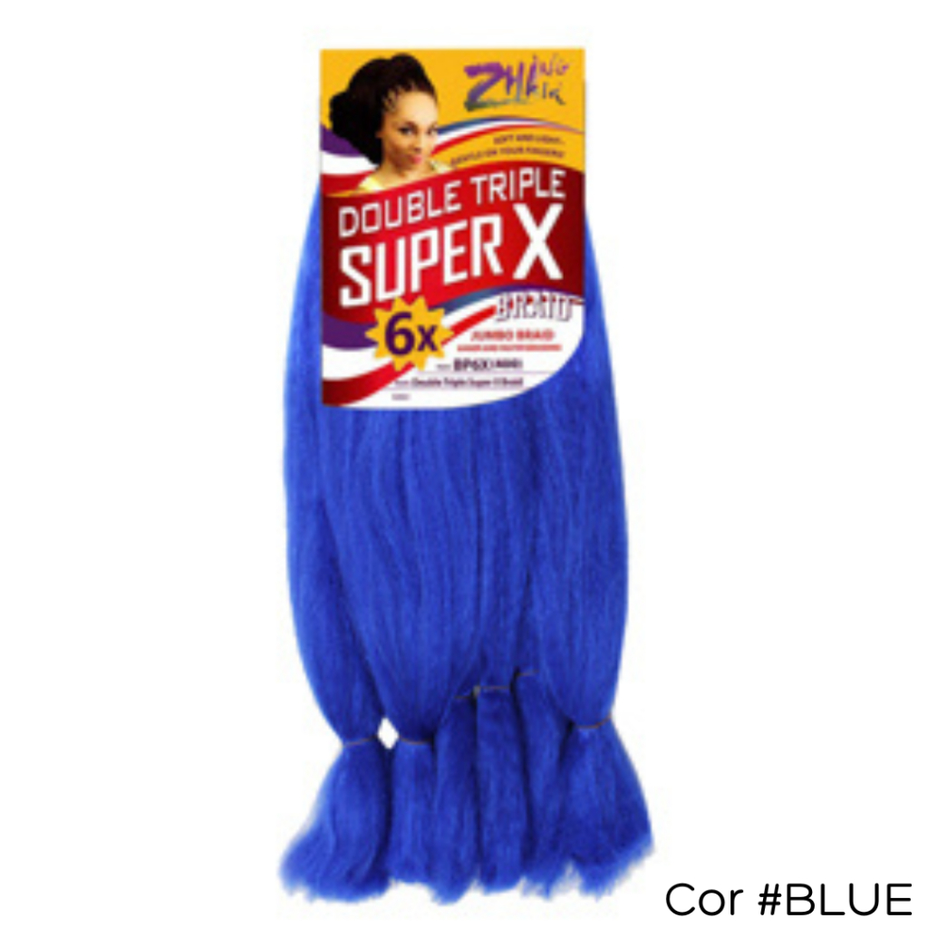 Cabelo Super X Jumbo Cor BLUE | Shopee Brasil