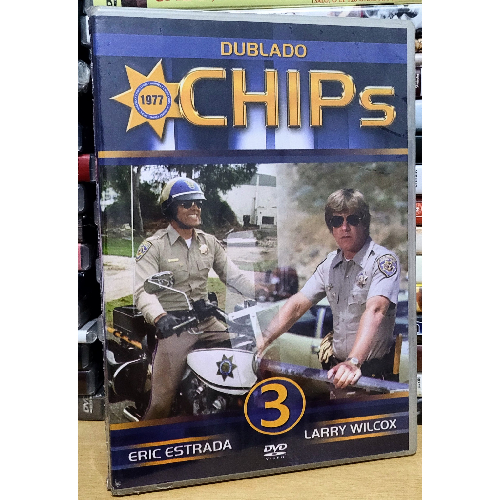 DVD CHIPs 1977 - Eric Strada, Larry Wilcox ,(Original Lacrado) | Shopee ...