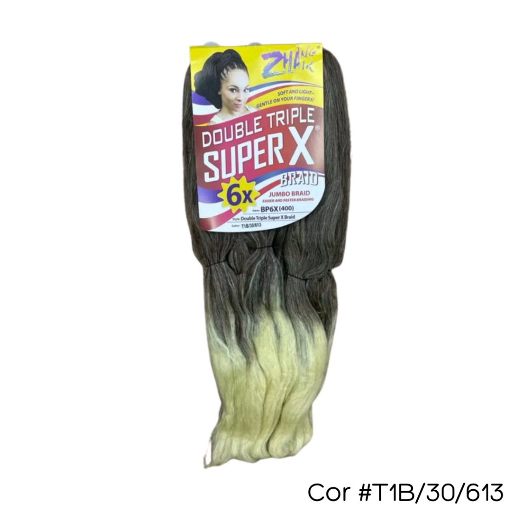 Cabelo Super X Jumbo Cor T1B/30/613 | Shopee Brasil