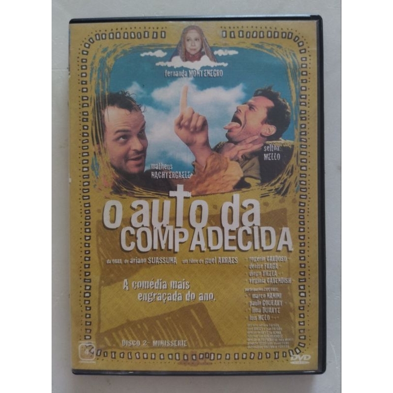 Dvd Minissérie O Auto da Compadecida Original | Shopee Brasil