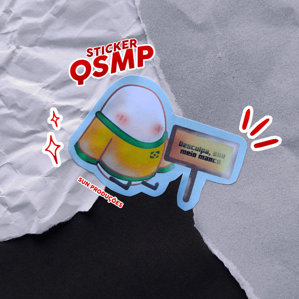 Sticker QSMP | Shopee Brasil