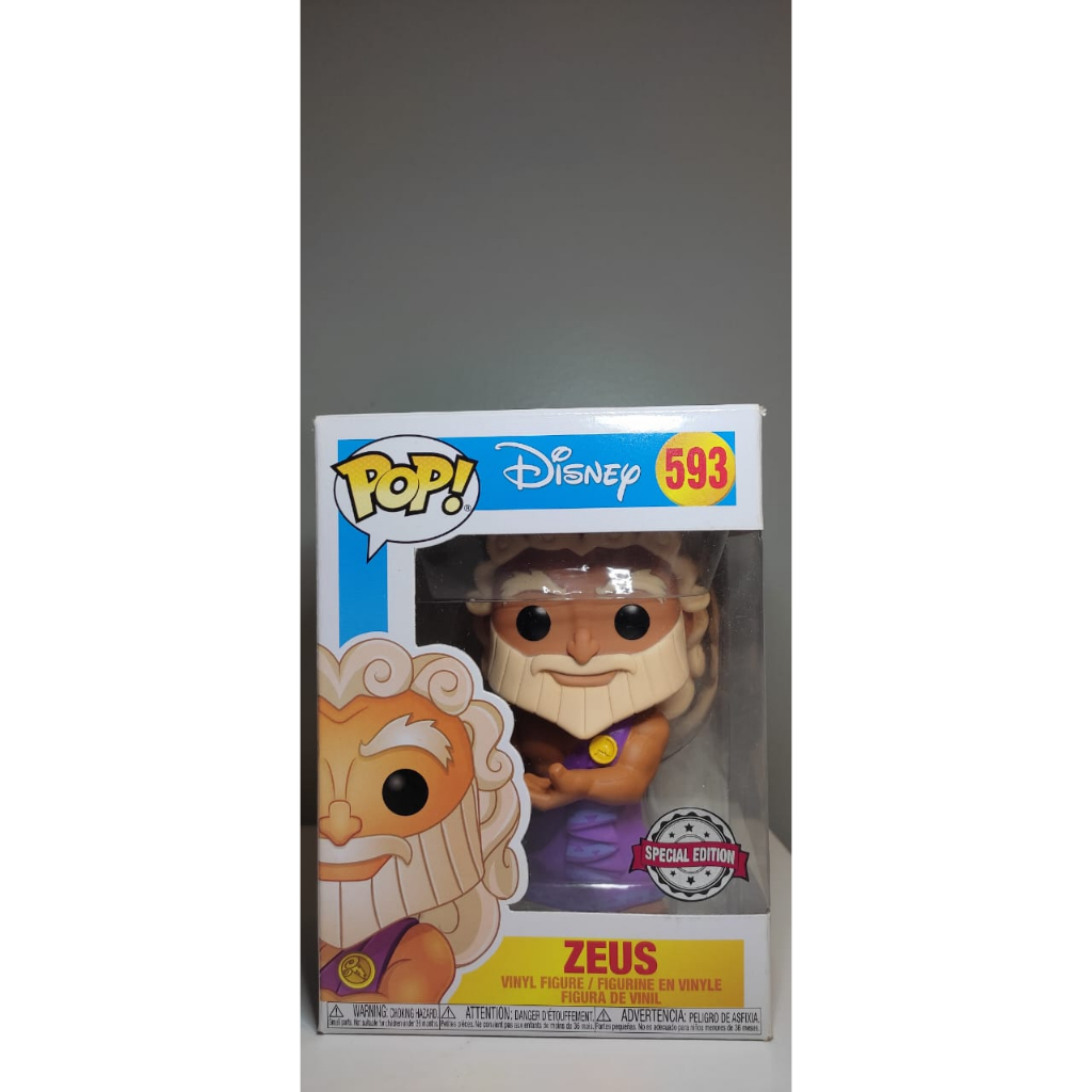 Funko Pop! Hercules Zeus Holding Cloud Pegasus 593 - Special Edition ...