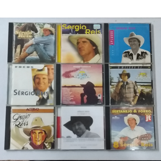 CD Sérgio Reis Álbuns De Sucessos Originais Gravadora Á Escolha ...