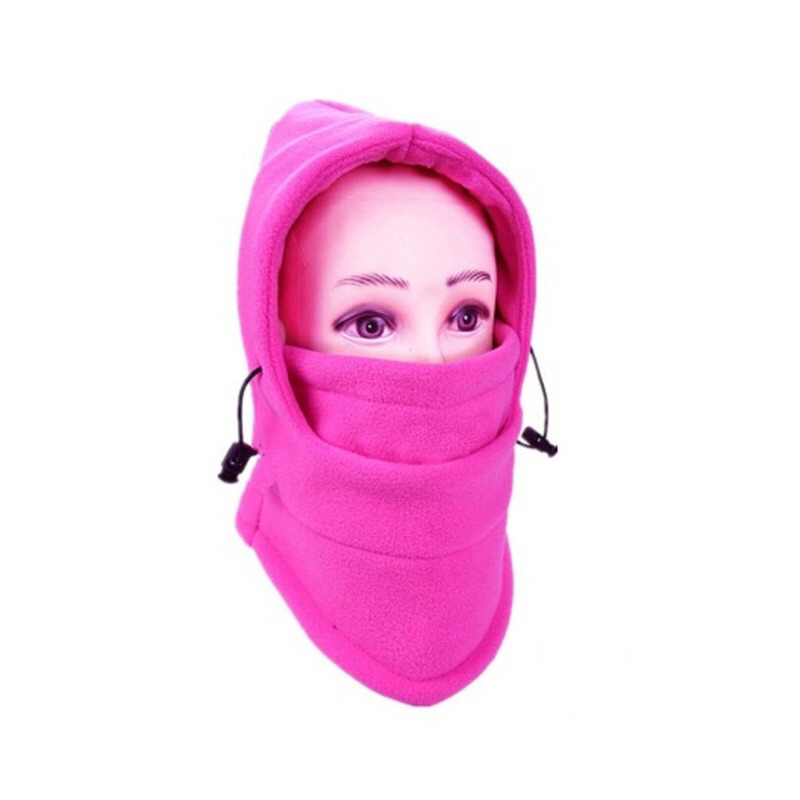 Balaclava Touca Cachecol Gorro Multifuncional Proteção Frio Unissex ...