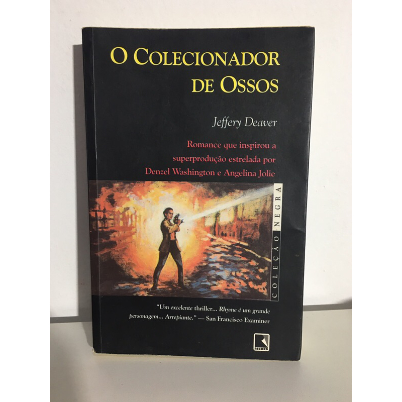 Livro O colecionador de ossos-Jeffrey Deaver | Shopee Brasil