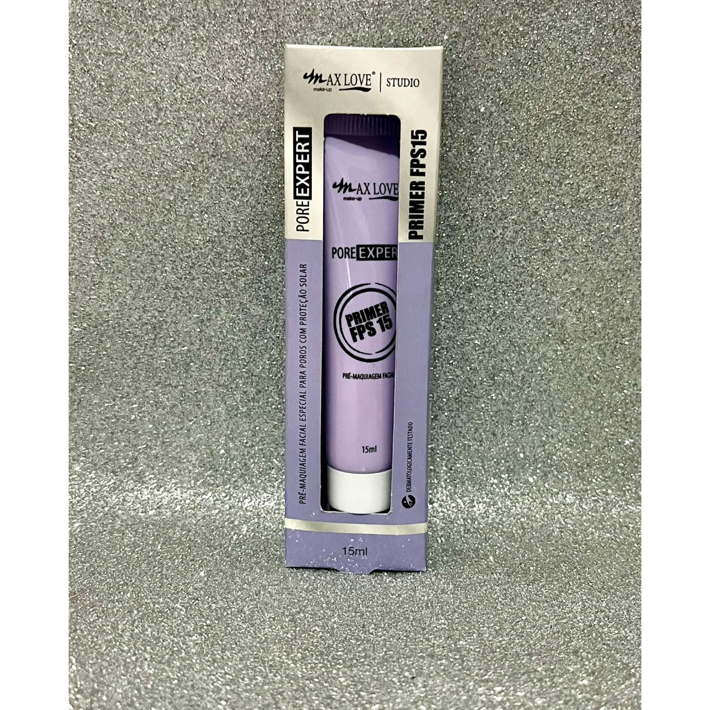 Pore Expert Primer facial com filtro solar FPS15 - Max Love | Shopee Brasil