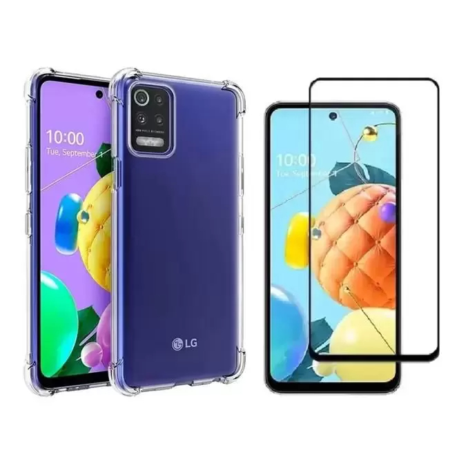 Kit Capa Capinha Anti Impacto LG K62 + Película de Vidro 3D | Shopee Brasil