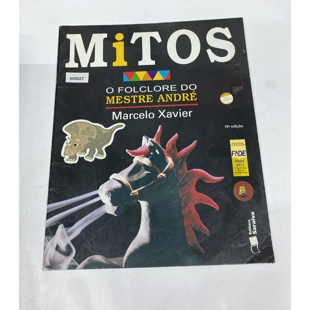 Livro Mitos O folclore do mestre André Marcelo Xavier Editora Saraiva ...