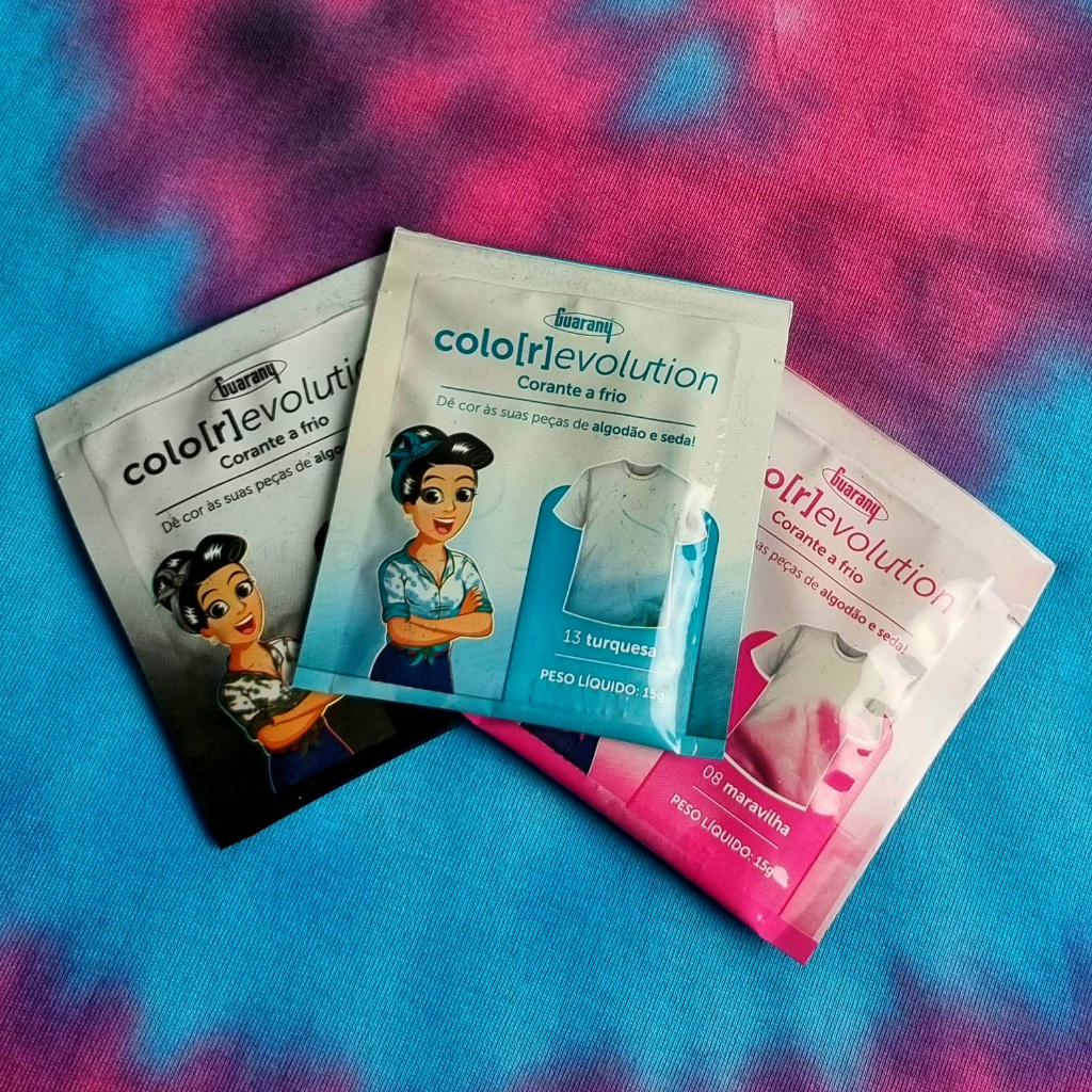Kit Espiral Corante Guarany Colorevolution 15g | Shopee Brasil