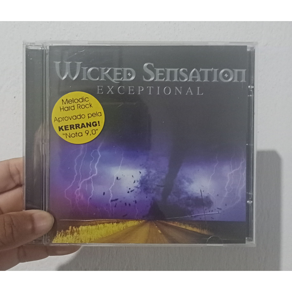 Cd Wicked Sensation - Exceptional (hard Rock Melodic/heavy/2004) | Shopee Brasil