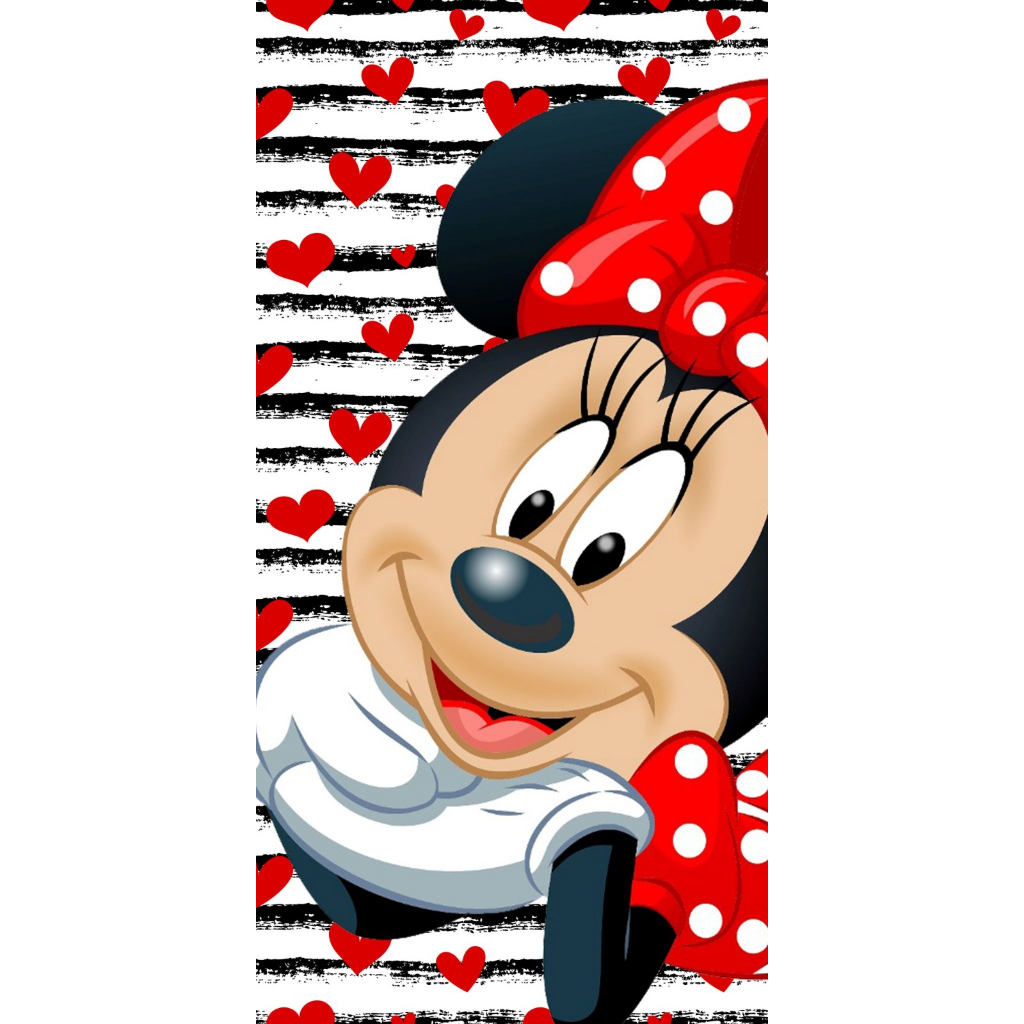 PAINEL VERTICAL TECIDO SUBLIMADO MINNIE 1,00 X 2,00 | Shopee Brasil
