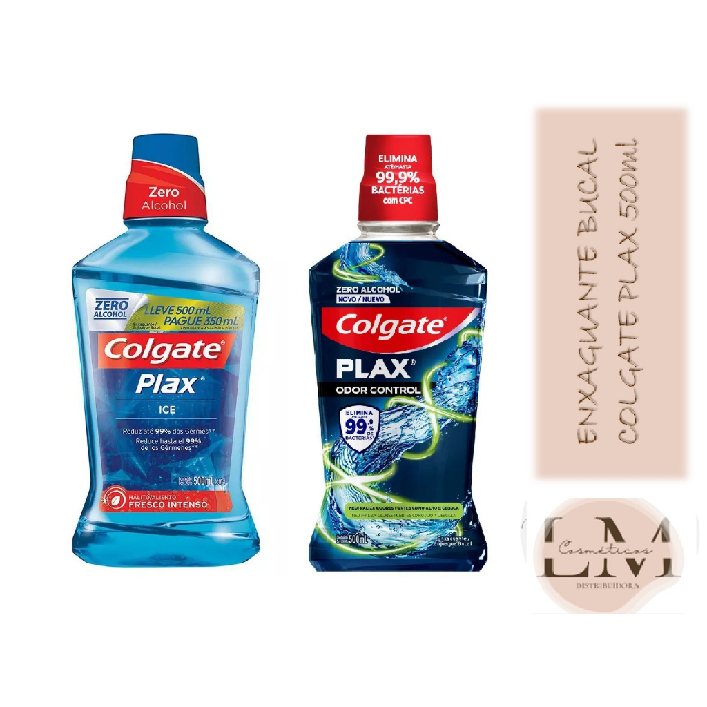 Enxaguante Bucal Colgate Plax 500ml (escolha o tipo) | Shopee Brasil