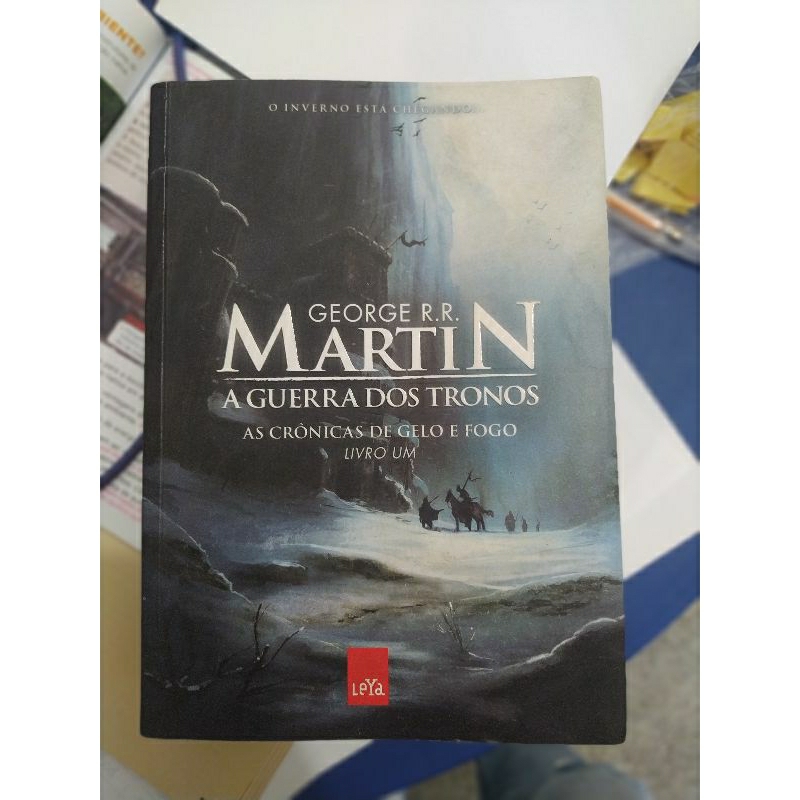 A Guerra dos Tronos- George R.R. Martin | Shopee Brasil