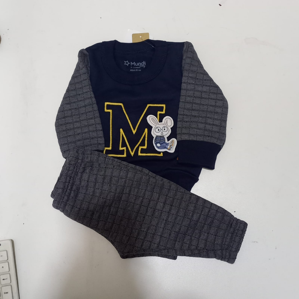 Conjunto Masculino Bandili Mundi | Shopee Brasil