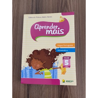 KIT Aprender mais Língua Portuguesa e Matemática Volumes 1, 2, 3, 4 e 5 ...