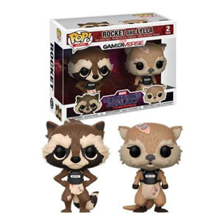 FUNKO POP MARVEL GUARDIANS OF THE GALAXY ROCKET AND LYLLA 2 PAC NOVO ...