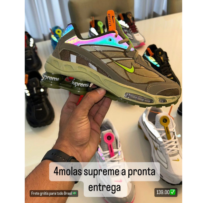 Tenis Shox Ride Supreme 4 molas lançamento - envio imediato ...
