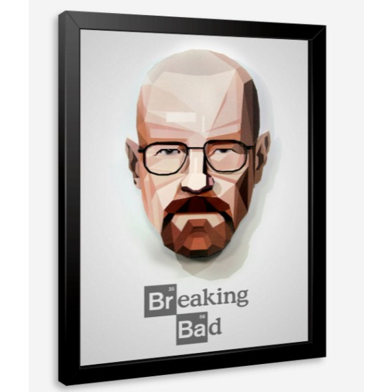Quadro Walter White Breaking Bad Shopee Brasil