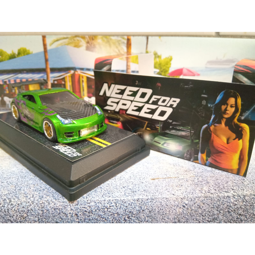 Hot wheels nissan 350Z Need for Speed underground 2 Rachel Custom (pneus de borracha) - Melhora ...