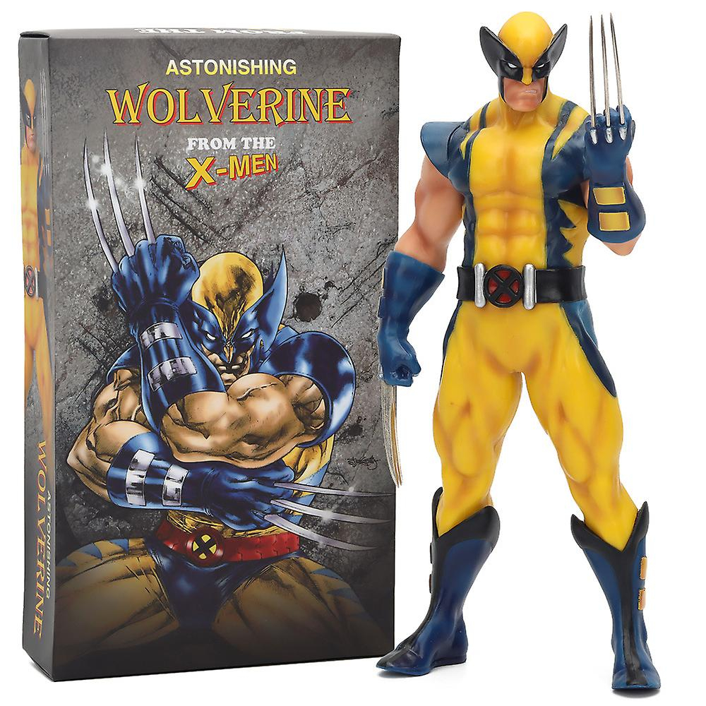 Estátua The Astonishing Wolverine X-men Logan Action Figure Coleção 30 ...
