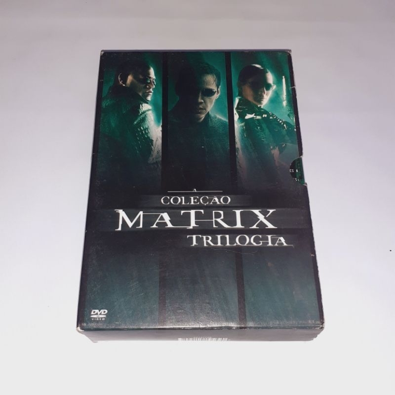 Box Trilogia Matrix - 3 Filmes,3 DVDs Com Luva (Original) | Shopee Brasil
