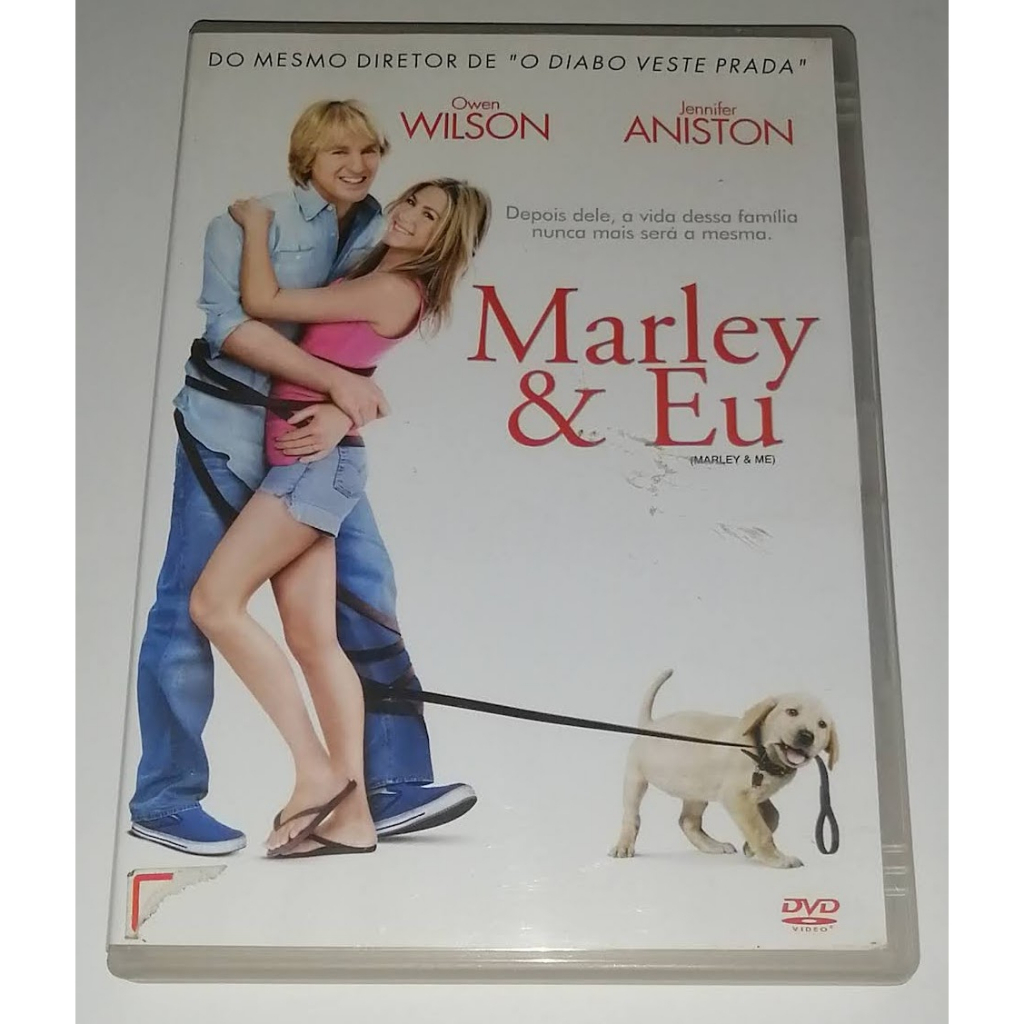 DVD Marley e Eu - Owen Wilson e Jennifer Aniston | Shopee Brasil