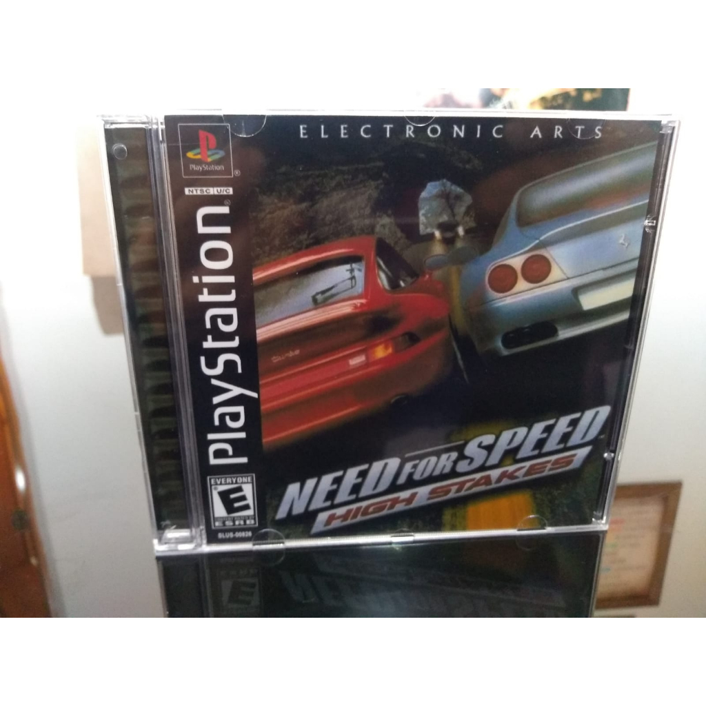 Need for Speed High Stakes - PS1 midia preta - Escorrega o Preço