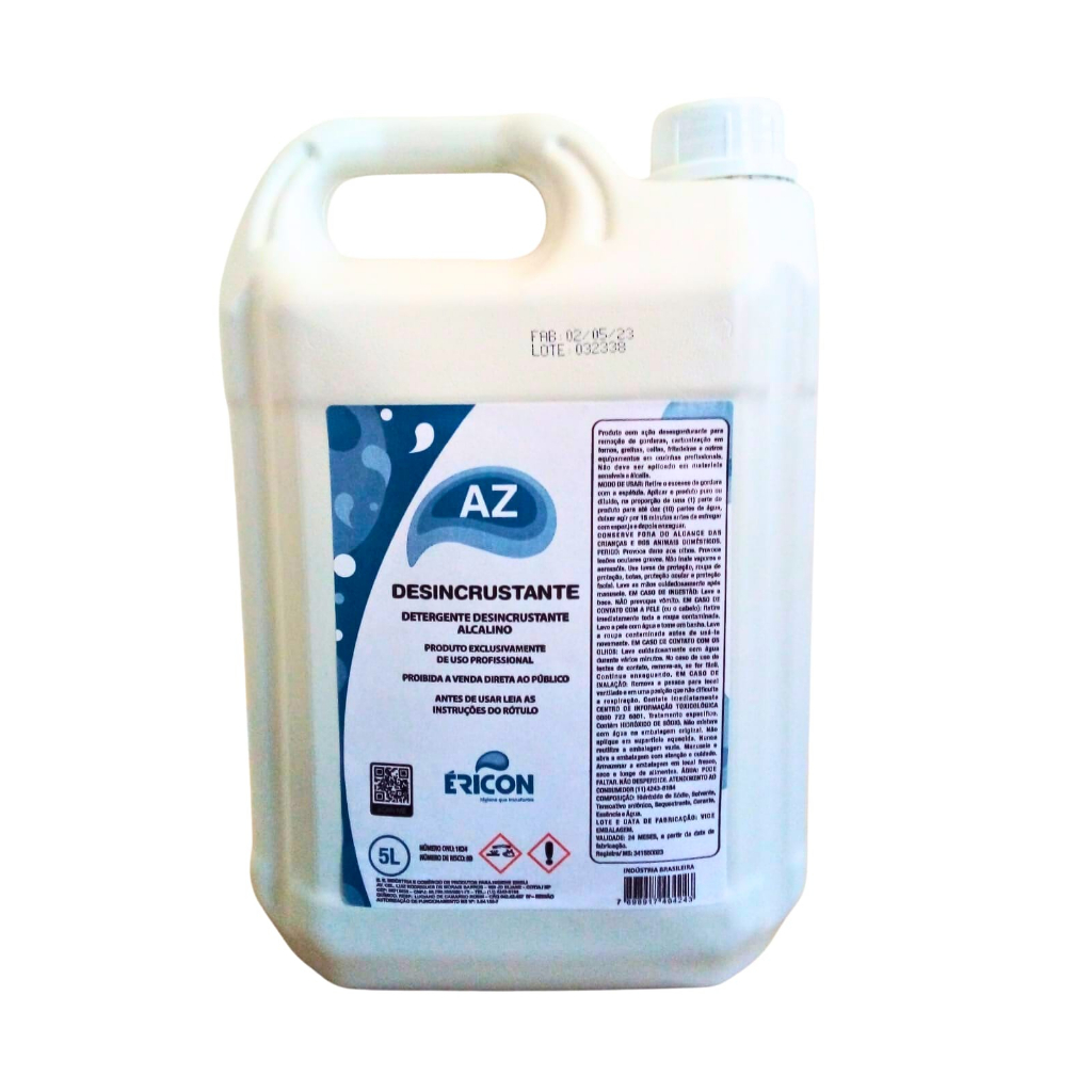 AZ Desincrustante Limpa Chapa Grelha Forma Forno Concentrado | Shopee Brasil