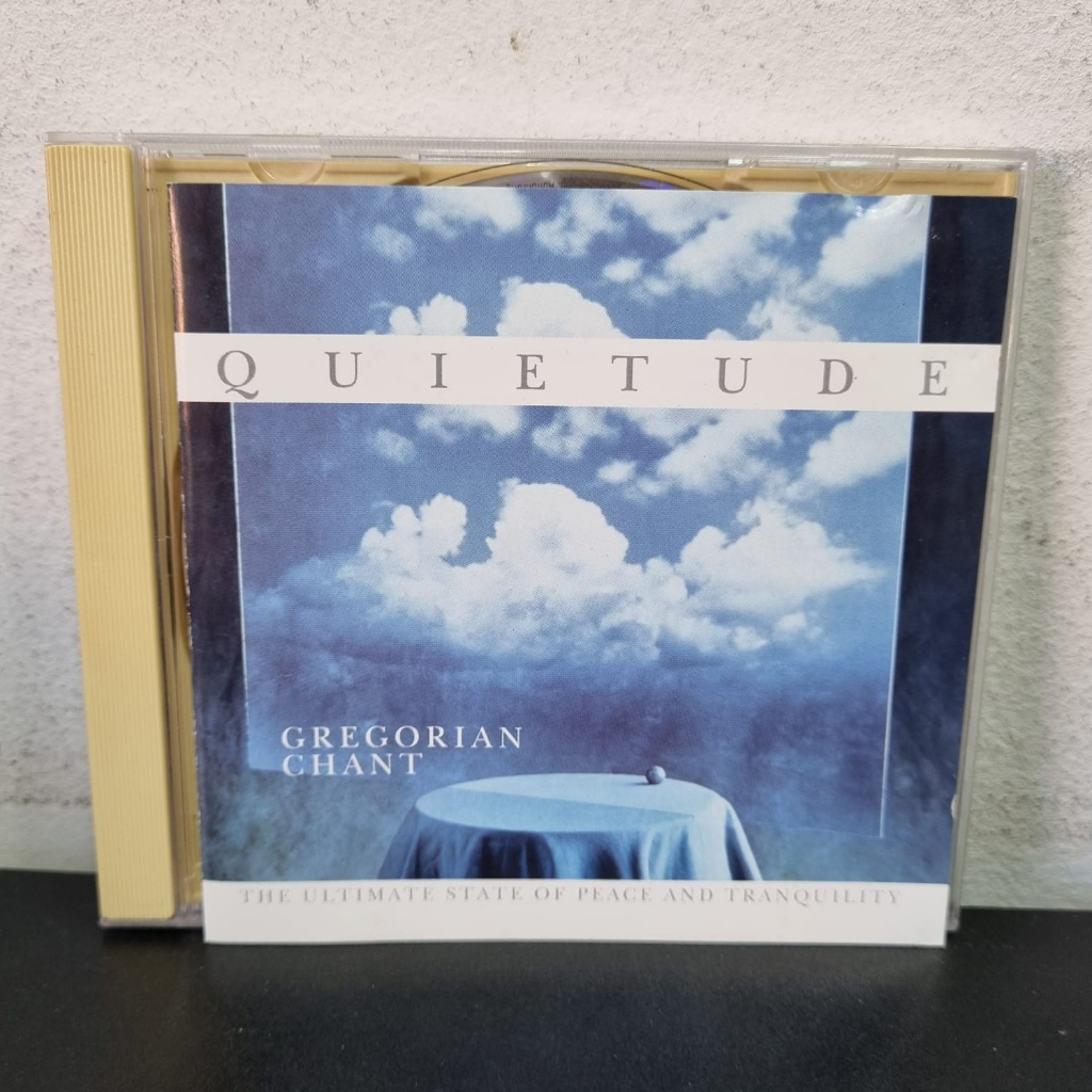 CD Quietude - Gregorian Chant - Canto Gregoriano - Importado Raro Calmo ...