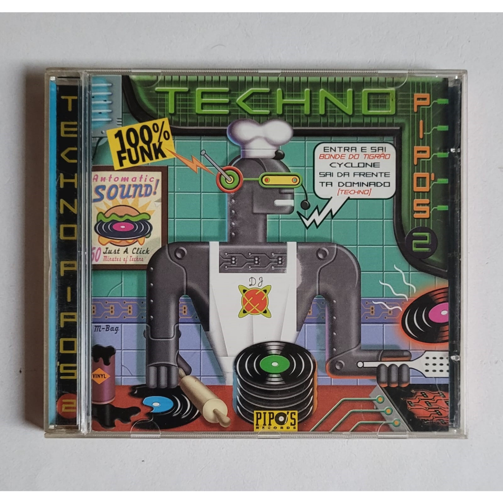 Techno Pipo's 2- 100% Funk - Cd | Shopee Brasil