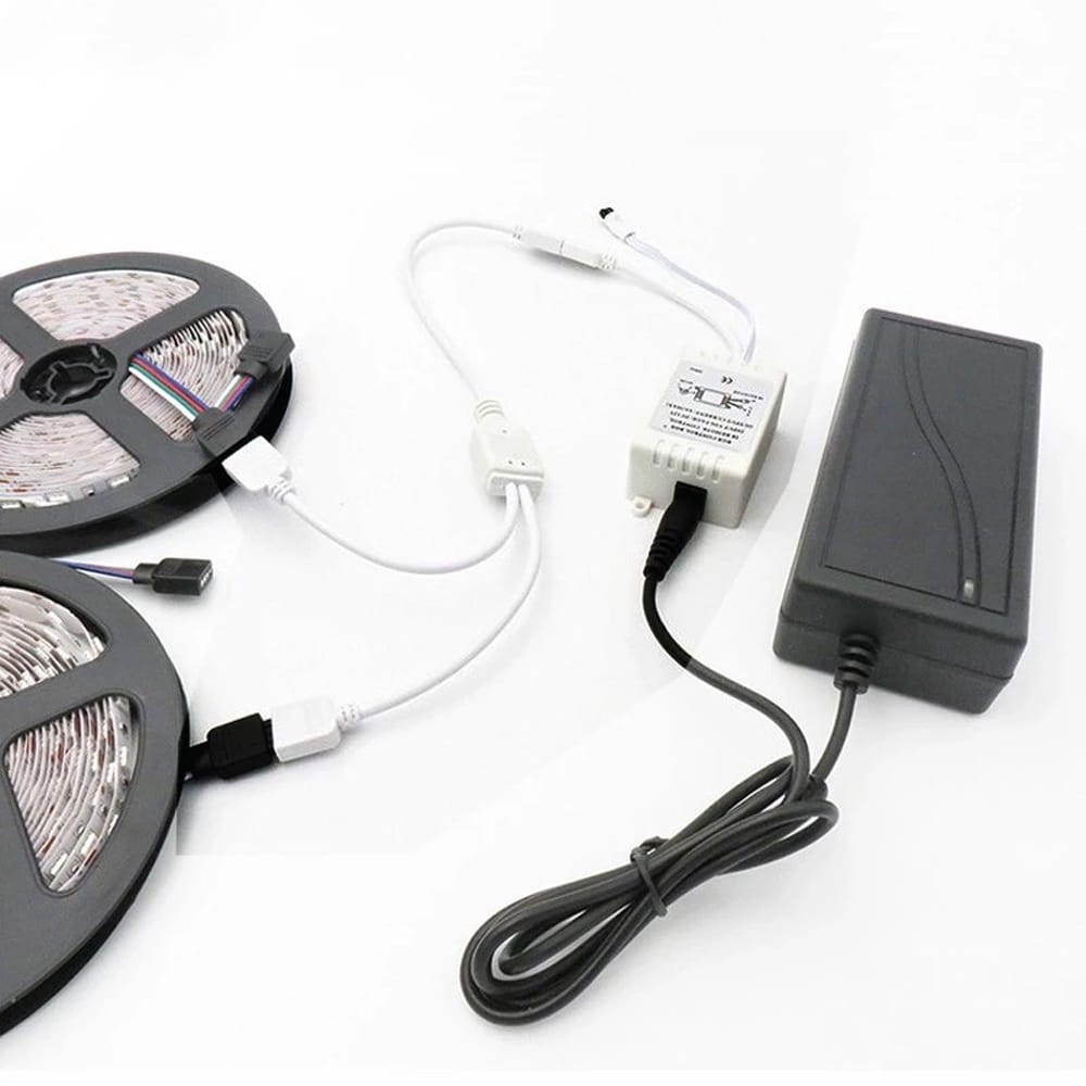 conector para fita de led RGB 5050 /3528 4 Pino 3 Splitter fêmea Cable ...