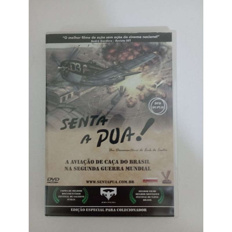 DVD Duplo - Senta a Pua! (Versátil) | Shopee Brasil