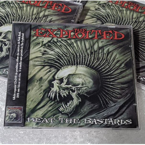 CD The Exploited - Beat The Bastards (CD+DVD) Duplo - Novo e lacrado ...
