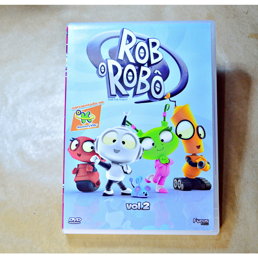 DVD - Rob, o Robô - Volumes 1 e 2 | Shopee Brasil